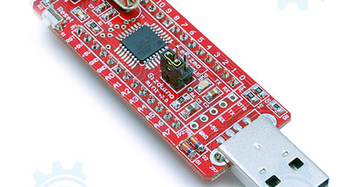 gizDuino Mini USB with ATmega328 (with Pins)