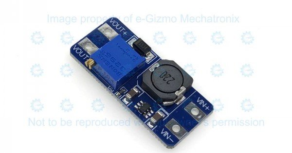 MT3608 Adjustable 2A Boost Converter Module 28V max Output