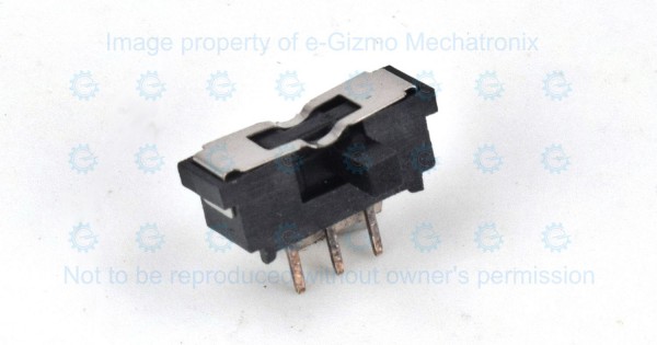 Hosiden 1P2T Miniature Slide Switch SPST HSW1956-01-500